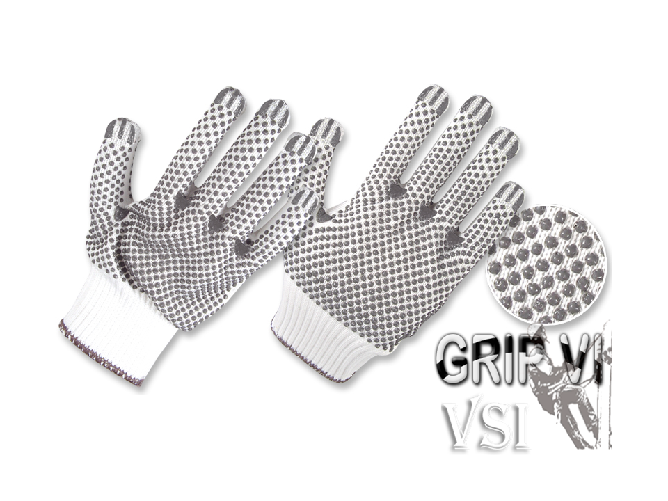 Guantes Zubiola Fibra Sintética con Puntos PVC 2 Caras “Grip VI ...